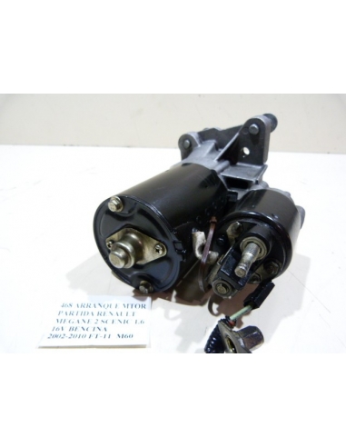 ARRANQUE MOTOR PARTIDA RENAULT MEGANE 2 SCENIC 1.6 16V BENCINA K4M 2002-2010